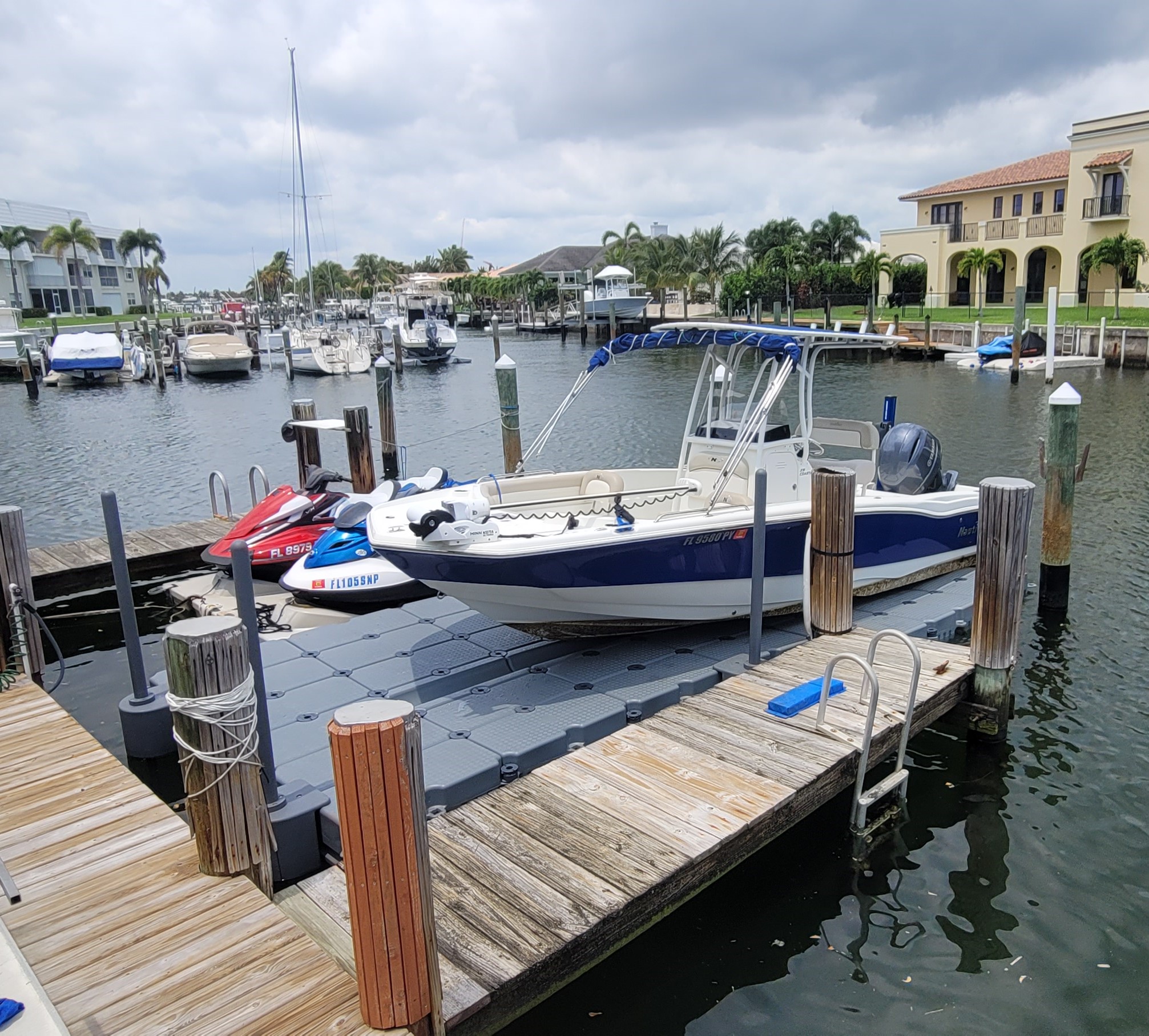 Drive On Floating Boat Dock Systems | Gulf Stream Docks