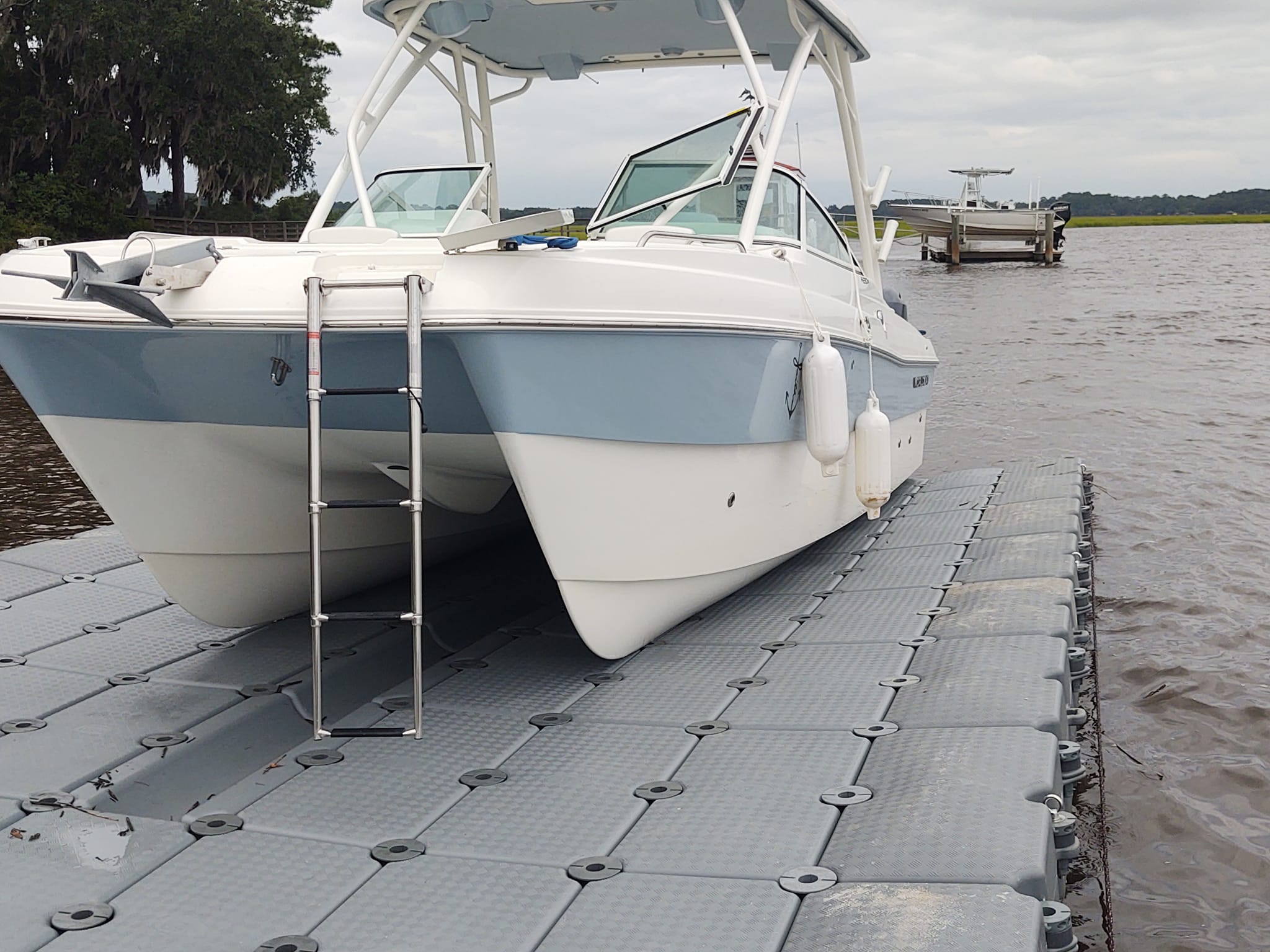 Catamaran & Flat Bottom Boat Docks By Gulf Stream Docks